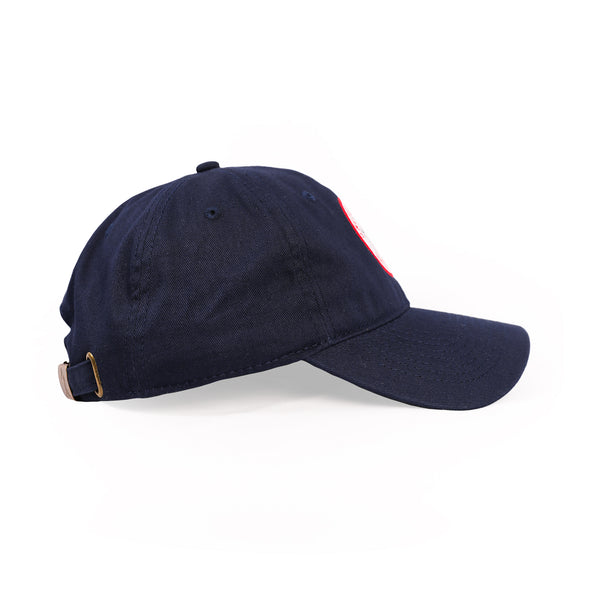 USA x Baseballism Badge Relaxed Fit Cap - Navy | USA Baseball Shop